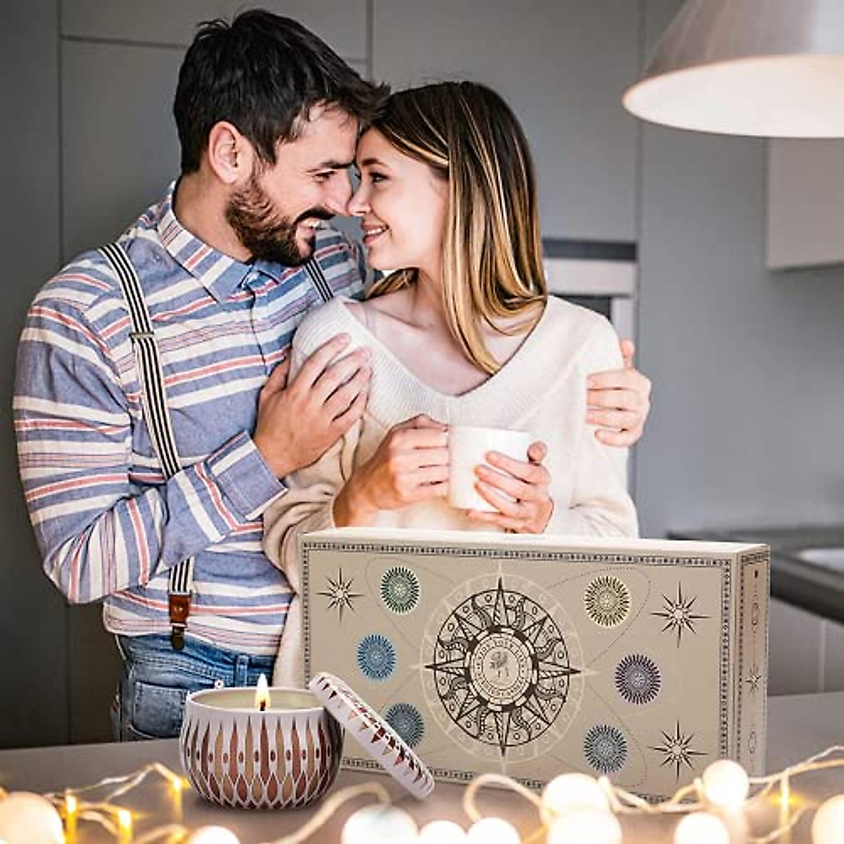 8 Pack Scented Candles, Natural Soy Wax Candles Gifts Set for Women, 160 Hours Bulk Candles for Home Scented, Ideal Women Gifts for Birthday, Housewarming Gift