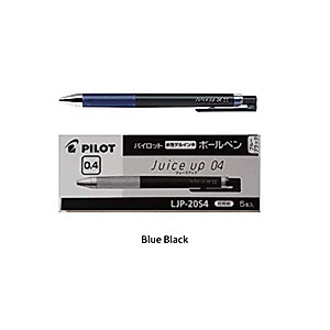 Pilot juice up 04 Retractable Gel Ink Pen, Ultra Fine Point 0.4mm, 5 Black and 5 Blue-Black (Value set)