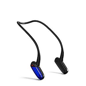 Open Ear Wireless Bone Conduction Headphones, Bluetooth 5.0 Wireless Earphones, High Sound Quality, Waterproof Sports Open-Ear Headsets for Running Hiking Driving Bicycling (Blue)