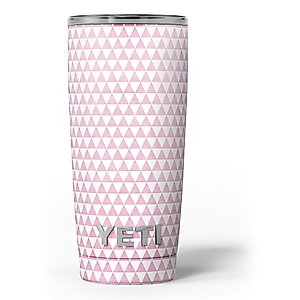 Design Skinz The Micro Pink Polka Dots - Skin Decal Vinyl Wrap Kit Compatible with The Yeti Rambler Cooler Tumbler Cups
