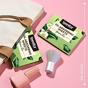Teenitor 800 Counts Natural Green Tea Oil Control Film, Oil Absorbing Sheets for Oily Skin Care, Blotting Paper