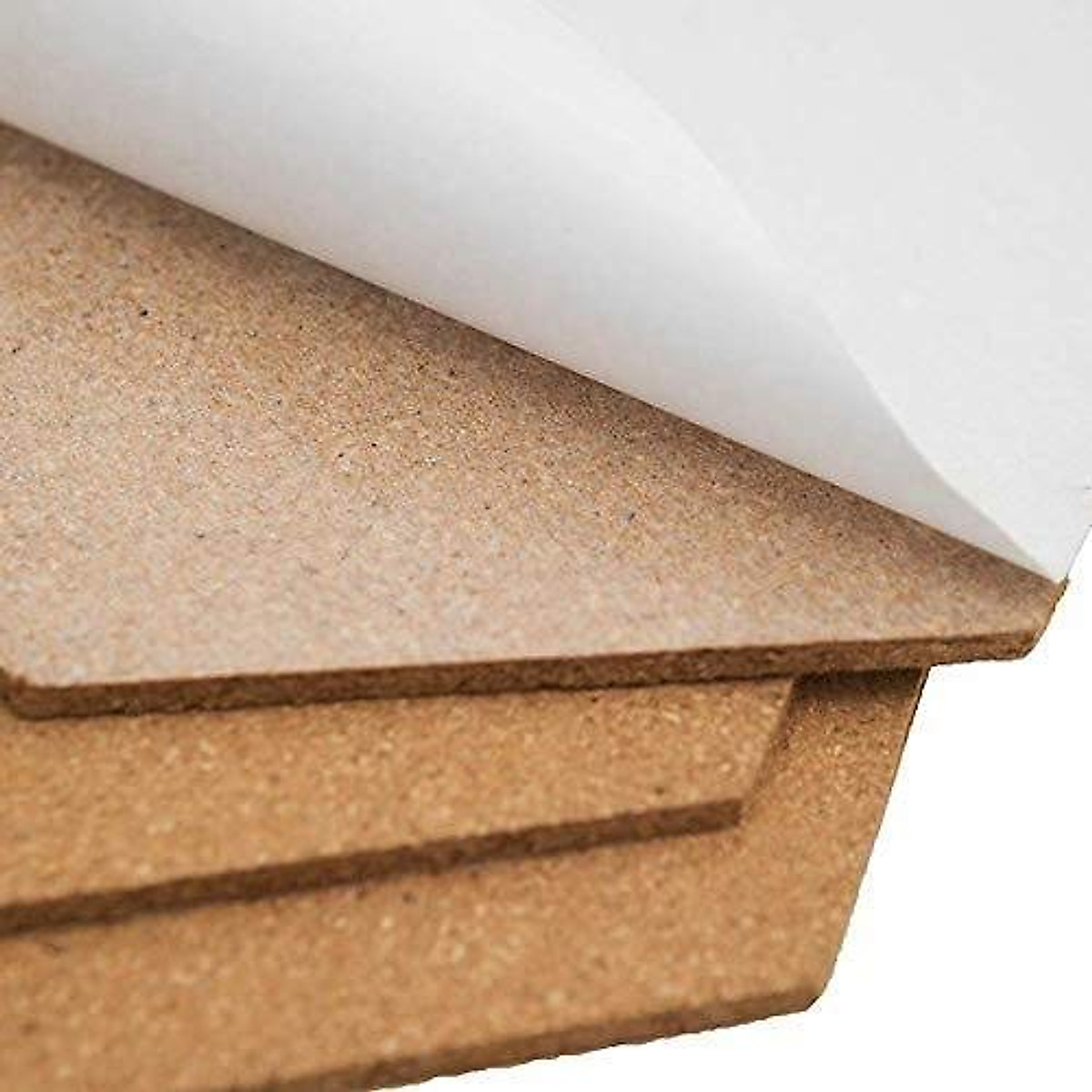 JF-XUAN Hexagon Cork Collage Board, Pin Board Decoration, Wall Cloth Bulletin Board, Very Thick 10 Piece, with Full Adhesive Back Side - Complimentary 50 Pieces Circuit Boards