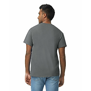 Gildan Men's Heavy Cotton T-Shirt, Style G5000, Multipack, Charcoal (10-Pack), X-Large