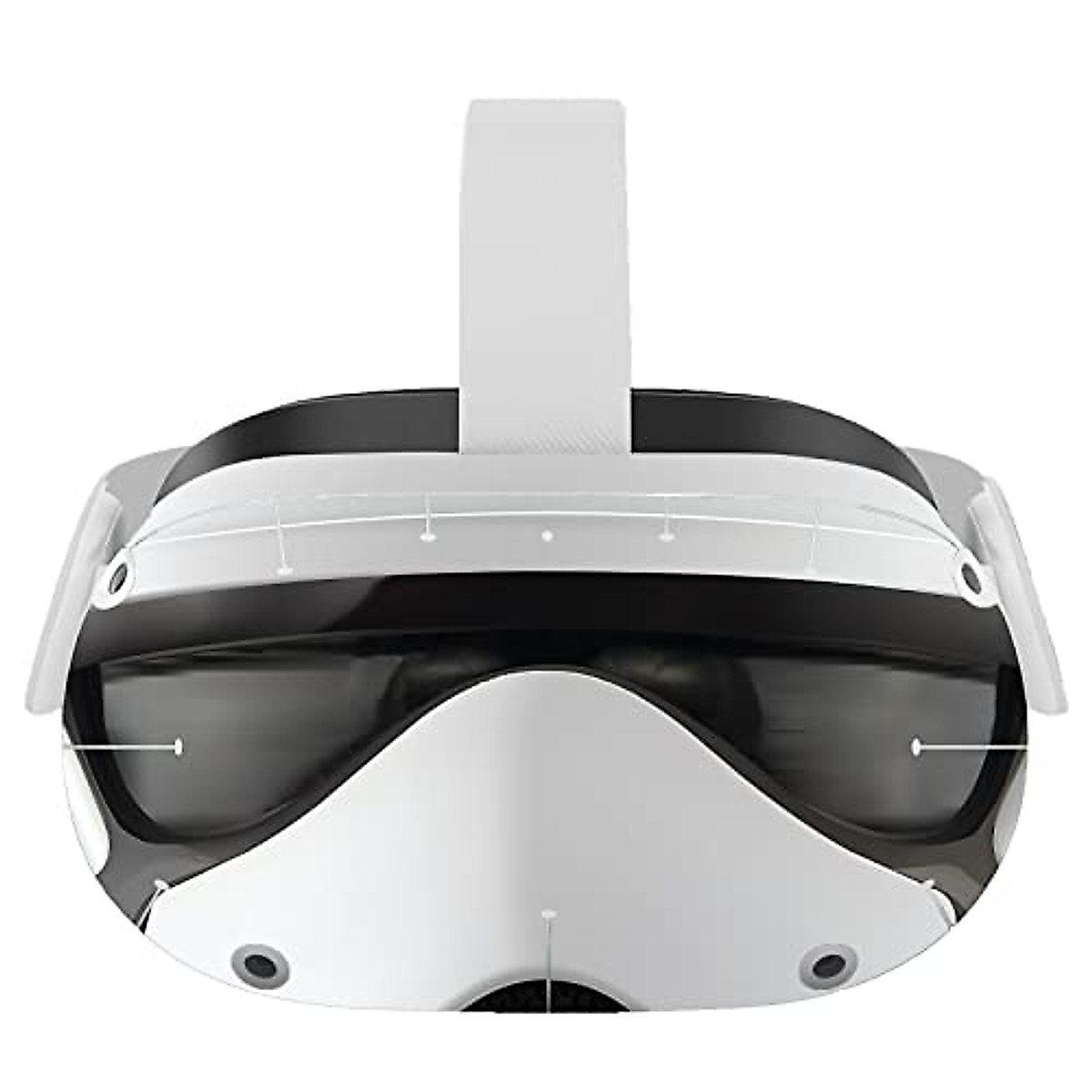 O-culus Q-uest 2 Skin Full Wrap Vinyl Decal for Quest VR 2 Headsets and Controllers Stickers O-culus/M-ETA Q-uest 2 Accessories