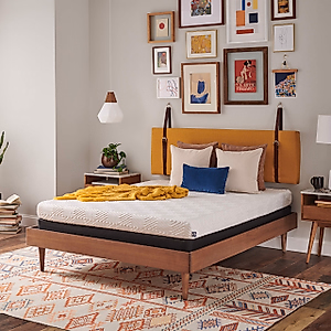 Sealy - Memory Foam Bed in a Box – 6 Inch, Low Profile, Medium Feel, Full Size, CertiPur-US Certified, White