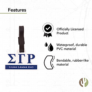 Desert Cactus Sigma Gamma Rho Luggage Tag Sorority Bag (PVC Luggage Tag - Letter Name)