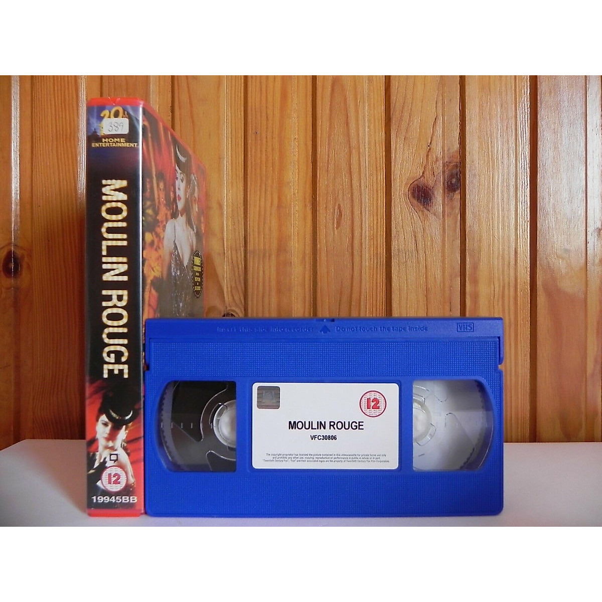 Moulin Rouge - 20th Century Fox - Musical - Ex-Rental - Large Box - Pal VHS