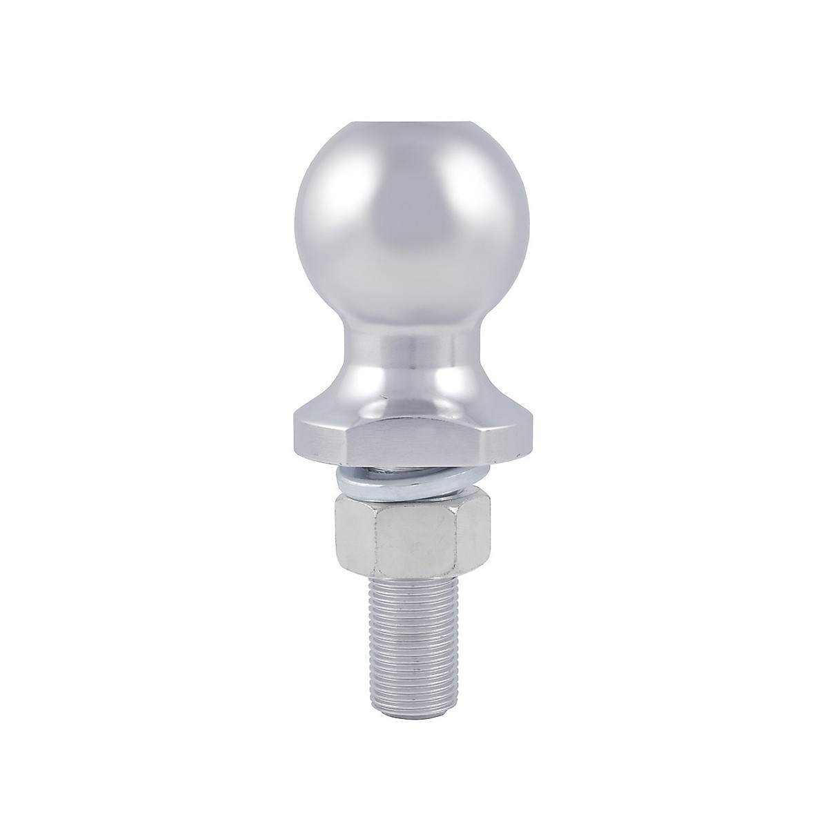 CURT 40063 Chrome Trailer Hitch Ball, 2,000 lbs, 1-7/8-Inch Diameter, 3/4 x 2-1/8-Inch Shank