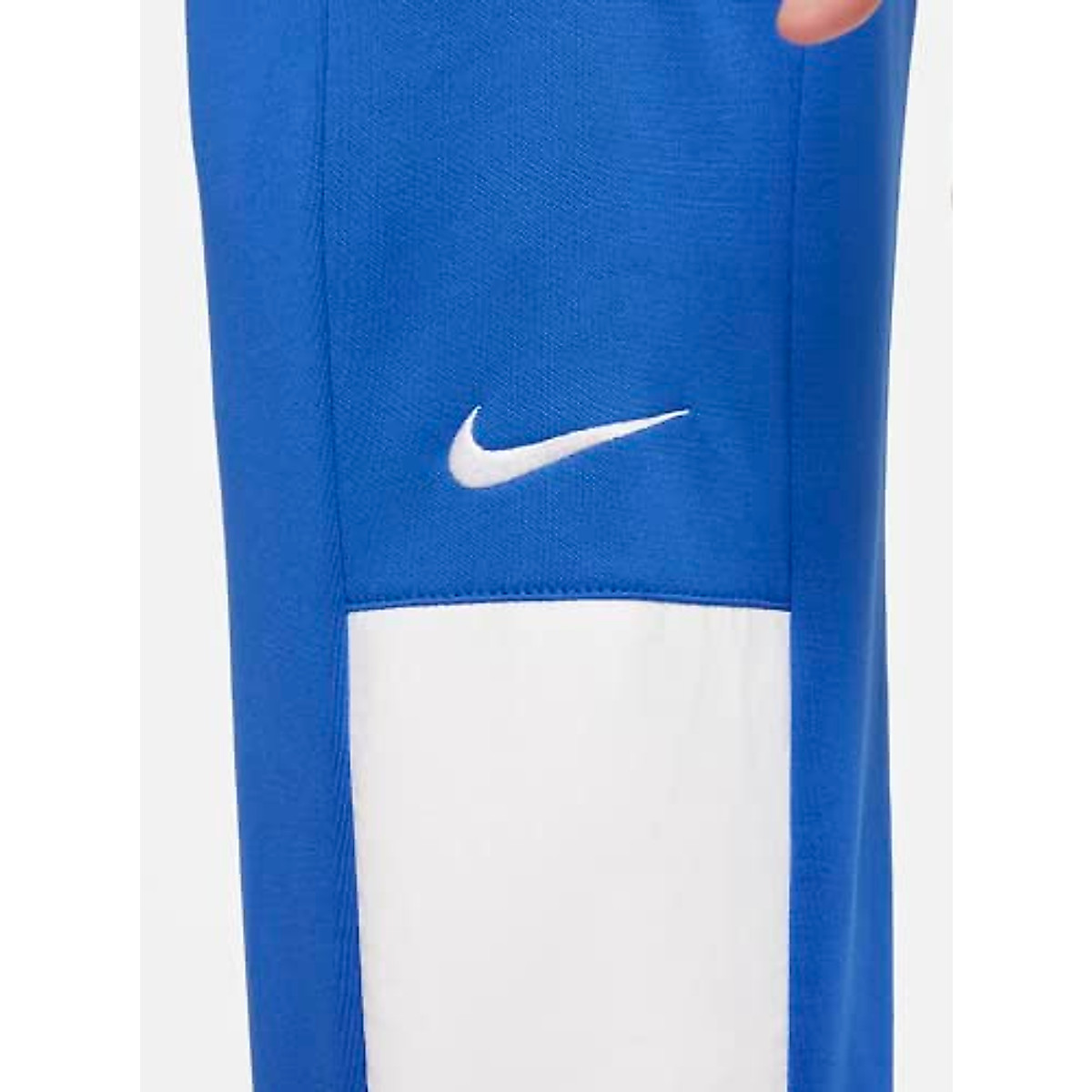 Nike Big Boys Therma-Fit Elite Basketball Pants (Game Royal/White, Medium)