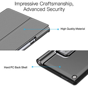 Fintie Case for Lenovo Yoga Tab 11 11" 2021 (YT-J706F), Premium Vegan Leather Slim Fit Case Folio Smart Stand Protective Cover with Auto Sleep/Wake Feature