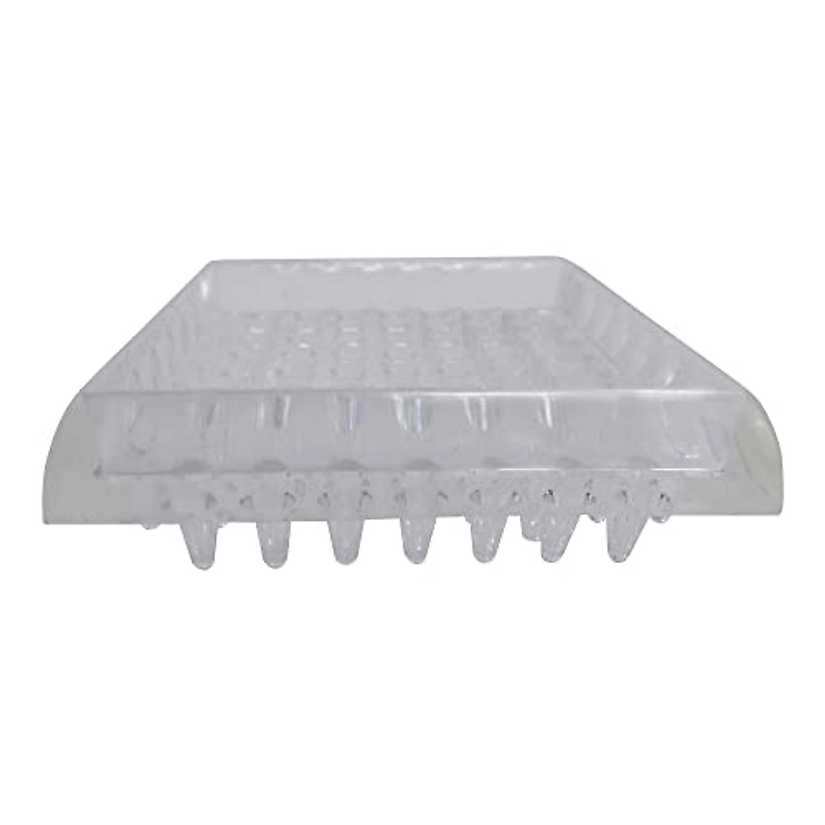 Shepherd Hardware 9083 1-7/8-Inch Spiked Furniture Cup, Clear Plastic, 4-Pack