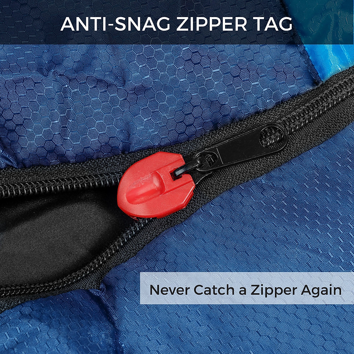 Viking Trek 350x Lightweight Adult Sleeping Bag – Warm & Breathable, Compact Camping Gear for Hiking and Backpacking - Camping Essentials - Includes 100% Waterproof Stuff Sack