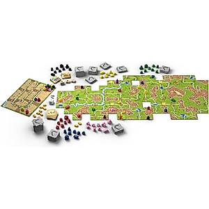 Carcassonne Board Game Big Box (2022 Edition) - Complete Base Game and 11 Expansions for Ultimate Variety! Medieval Strategy Game for Kids and Adults, Ages 7+, 2-6 Players, Made by Z-Man Games