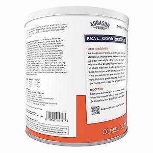 Augason Farms Creamy Potato Soup Mix Can, Emergency Food Supply, Everyday Meals, 36 Servings