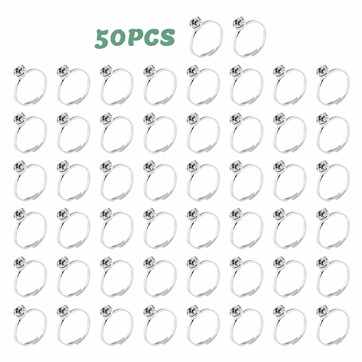 Don't Say Bridal Games, Put A Ring On It Bridal Shower Games,50 Metal rings, Bridal Shower Decorations, Bachelorette Party Games, Wedding Shower Supplies-DSB01