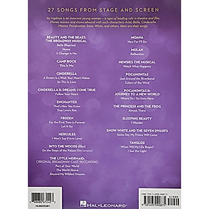 Disney Ingenue Songbook: 27 Songs from Stage and Screen