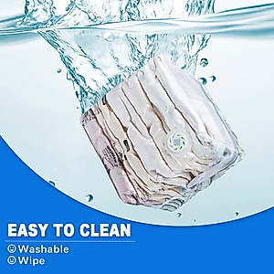 Vacuum Storage Bags, Space Saver Sealer Bags Compressed Closet Organizers and Storage Bags for Bedding, Comforter, Pillows, Towel, Blanket, Clothes Compress Cube No Pumps Needed 3 Pack (Large-3pcs)