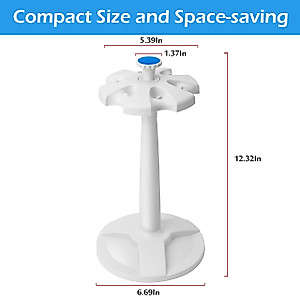 Pipette Holder Four E's Scientific Laboratory Pipette Stand, Four E's Pipette Stand Holds up to 6 Pipettors