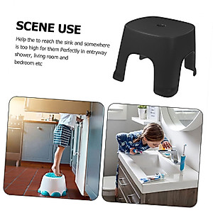 IMIKEYA 2pcs Low Stool Nonslip Footstool Step Stool for Kids Foot Stool Potty Poop Stool Toilet Step Stool Toddler Stool for Bathroom Toilet Stool Squat Non-Slip Child PVC