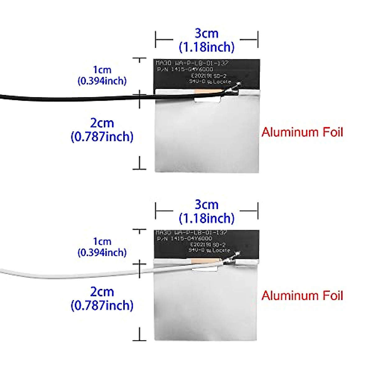 IPEX Internal Antenna 2.4GHz 5GHz Laptop WiFi Antenna for Mini PCIe 3160 7260 6235 Cards
