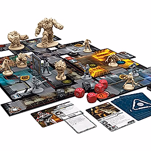 Doom The Board Game (2nd Edition) - Sci-Fi Combat Strategy Game Based on the Video Game for Kids & Adults, Ages 14+, 2-5 Players, 90 Minute Playtime, Made by Fantasy Flight Games
