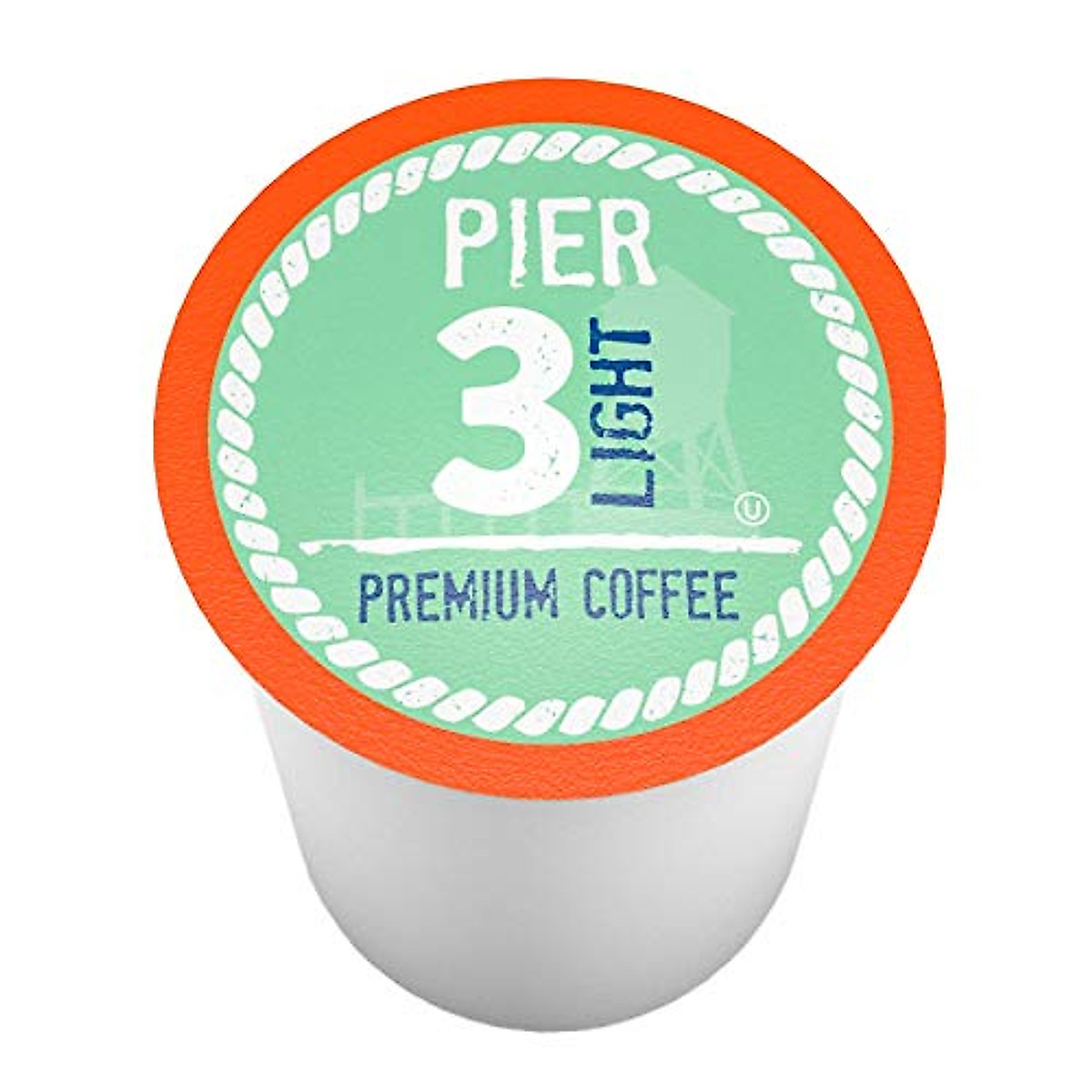 Pier 3 Light Roast Coffee Pods, Compatible with 2.0 K-Cup Brewers, 24 Count (Pack of 4)