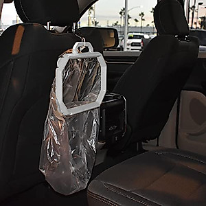 BagSnap-N-Go - Set of 2 multipurpose portable grocery & trash bag opener. Home & outdoor trash management: use for yard work, picnics, cleanup events, craft rooms, laundry rooms