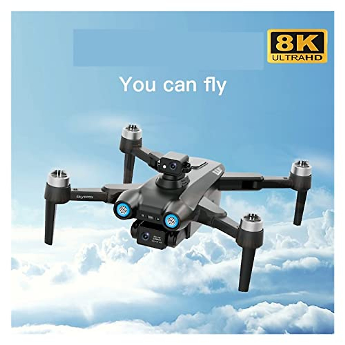 OZLIKA AE6 Drone 4K 8K HD Camera GPS 5G FPV Visual Obstacle Avoidance Professional Brushless Motor Quadcopter RC Dron Toys (Color : 8k 1b Avoidance B)