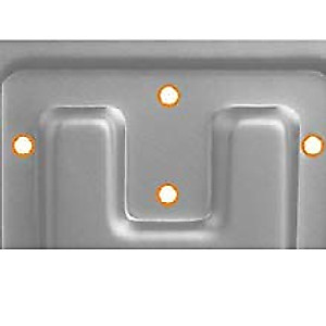 Mount Plus MP-06-02 Cable Box Mount, Modem Mount | Adjustable Wall Mount for Small and Wide Devices | Media Players, Cable Boxes, Modems, DVD Players | Game Console Such As PS3, PS4, Xbox One S (Wide)
