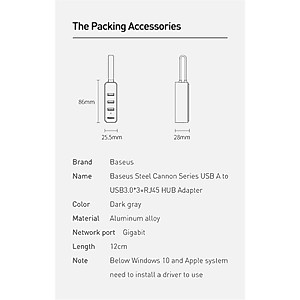 WJCCY USB 3.0 HUB USB A to RJ45 LAN Adapter Multi USB 3 USB 3.0 Hub Converter Dock USB Splitter