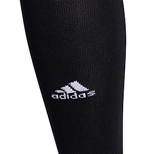 adidas womens Metro 5 Soccer (1-pair) OTC Sock Team, Black/Night Grey/White, Large US