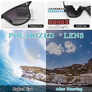 Myiaur Classic Sunglasses for Women 2024 Polarized Sunglasses Driving Anti-Glare UV Protection