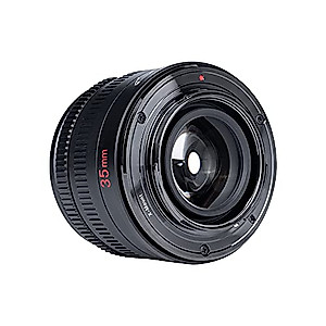 7artisans 35mm F1.4 Mark II APS-C Manual Focus Fixed Lens Large Aperture Compatible with Olympus and Panasonic MFT M4/3 Mount Cameras