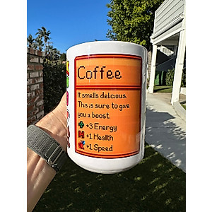 Switzer Kreations Stardew Valley Mug - Stardew Valley Gift - Stardew Valley Cup - Video Game Mug - Gamer Gift - Coffee Tea Mug - White (11 Ounces)