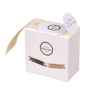 Professional Design for Business, 500 Thank You for Supporting My Small Business Stickers, 1.5" Round, Great for Online Retailers, Boutiques, Shops to Use on Bags, Gift Boxes and Envelopes