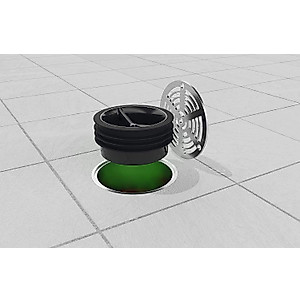 G Green Drain Waterless Trap Seal, 3 Inch
