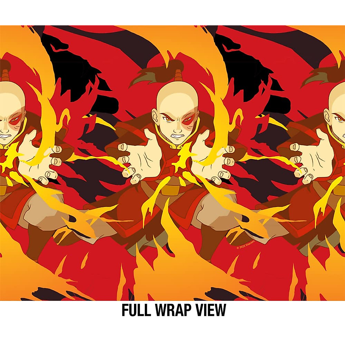 Avatar The Last Airbender OFFICIAL Avatar Zuko 24 oz Insulated Canteen Water Bottle, Leak Resistant, Vacuum Insulated Stainless Steel with Loop Cap