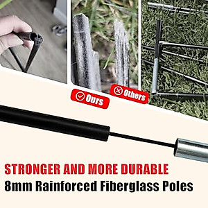 L RUNNZER Kids Soccer Goal, Pop Up Soccer Goal Net for Backyard, Set of 2 with Portable Carrying Case