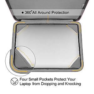 MOSISO Compatible with MacBook Pro 13 inch Case M2 2023, 2022, 2021-2016 A2338 M1 A2251 A2289 A2159 A1989 A1708 A1706, Plastic Hard Case&Bag&Keyboard Skin&Webcam Cover&Screen Protector, Rose Quartz