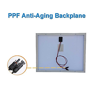 Solar Panel 50W 60W Polycrystalline Photovoltaic Panel Power Generation 5 Grid Line Home System Ootdoor