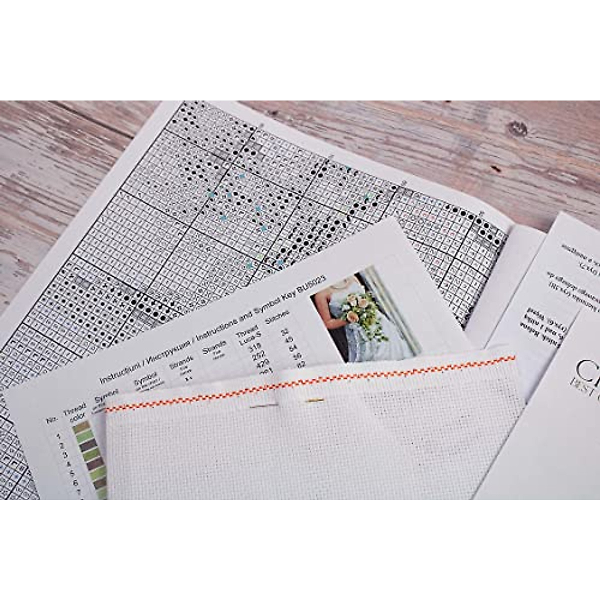 Lucas-S Cross Stitch Kit - The Bride, BU5023