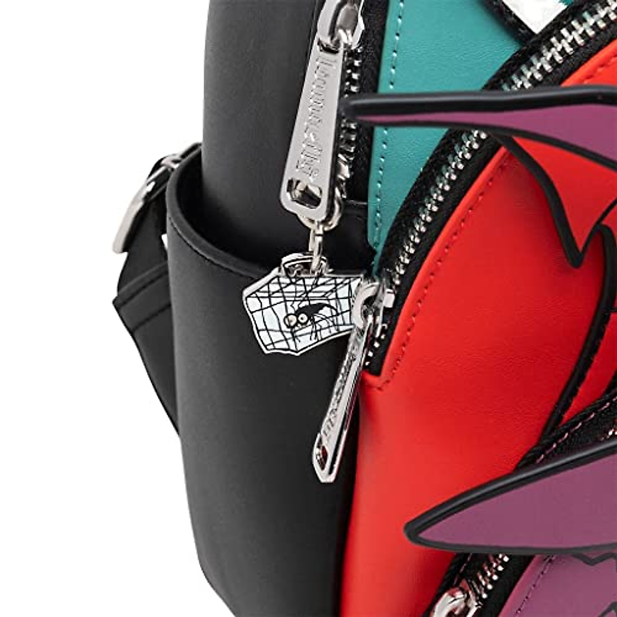 Loungefly Disney Nightmare Before Christmas Glow in the Dark Lock Shock and Barrel Mini Backpack