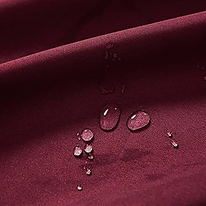 Outdoor Grill Gazebo 8x5Ft, Patio Barbecue Canopy with Serving Shelf and Storage Hooks and Vented Soft Top Canopy, Shelter Tent Sunshade Awning, Double Tier for Patio Garden Outdoor (Burgundy)