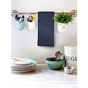 Urban Villa White Kitchen Towels, Premium Quality,100% Cotton Ultra Soft Dish Towels, (Size: 20X30 Inch), White Highly Absorbent Bar Towels & Tea Towels - (Set of 3)