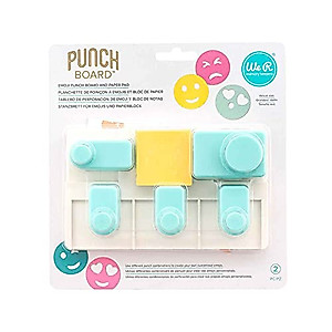 We R Memory Keepers Emoji Punch Board (2 Piece)