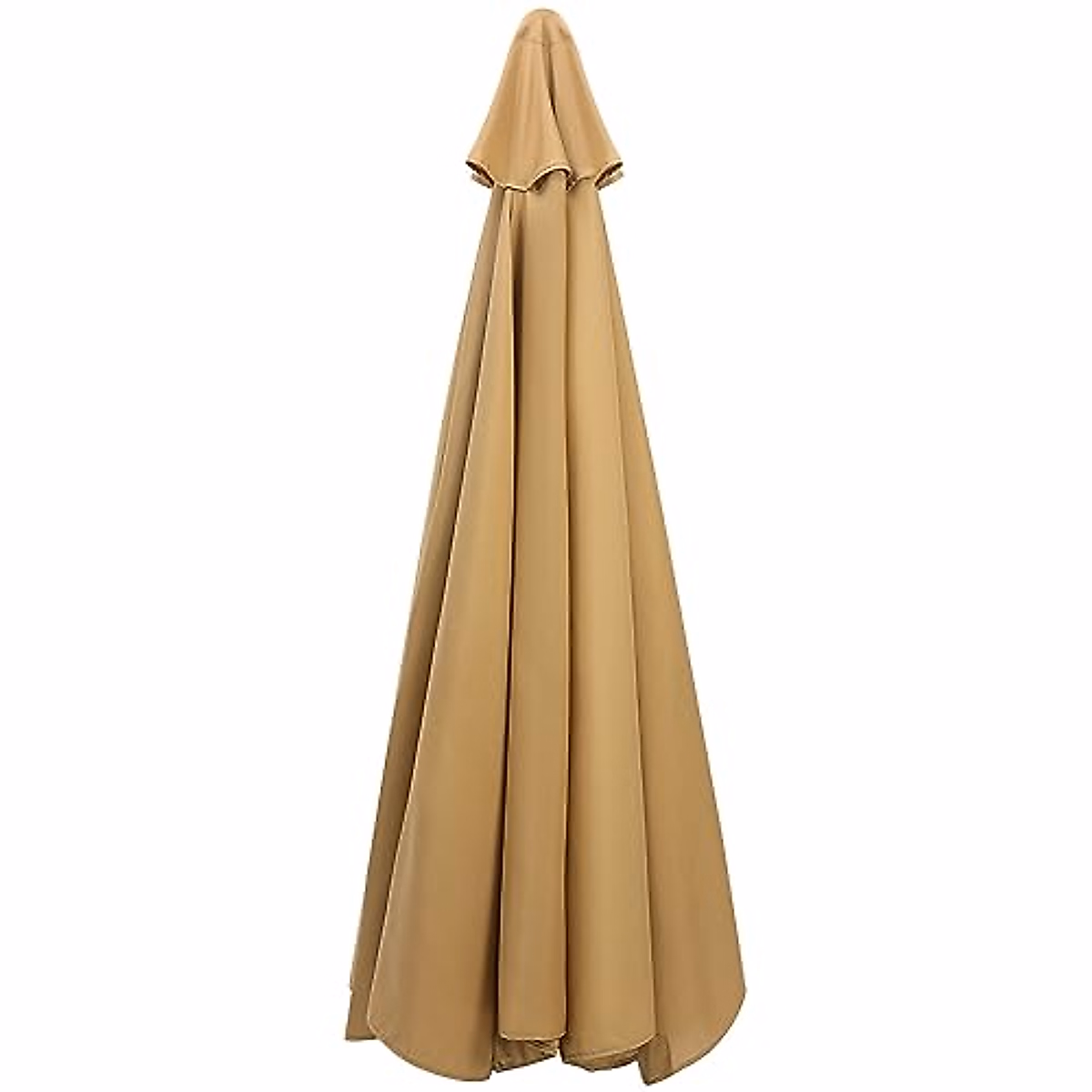 9ft Round Patio Umbrella Surface Sun Umbrella for Garden Yard Picnic Outdoor Replaceable Umbrella Surface