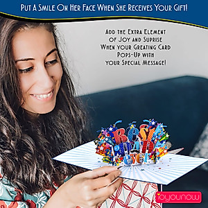 ioyounow Paper Pop Up Card for Super Dad- 5x7 Pop Up Greetings Card for Best Dads, Fathers Day Greetings Card | Happy Birthday Card for Fathers – Best Paper Greetings 3D Pop Up Card for Him