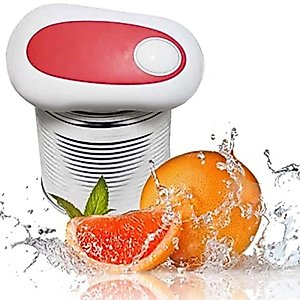 Electric Can Opener, Knife Sharpener, Portable, One Touch Operation Kitchen Gadgets for Kitchen Seniors, Battery Powered, NoEdges, Easy to