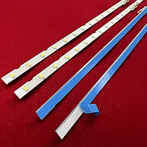 VLIZO LCD TV- LED Backlight Strip 28 lamp Compatible with Samsung 43" TV UE43NU7100 AOT_43_NU7100F_2X28_3030C BN44-00947A UE43NU7120 UE43NU7170 BN96-45954A (Size : 1)