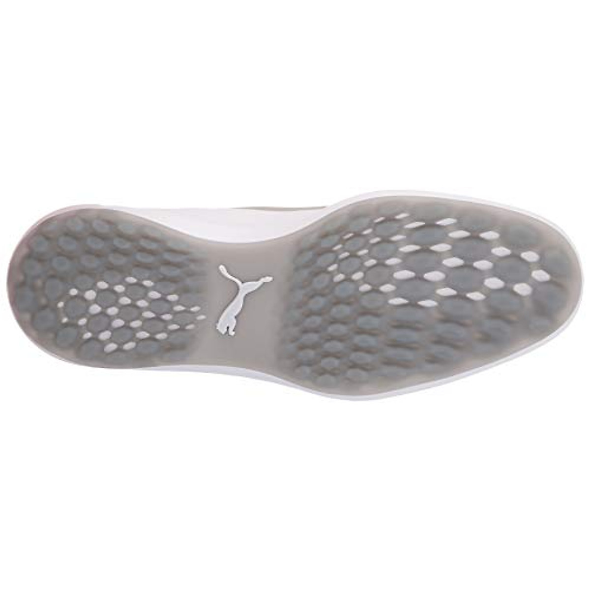 PUMA mens Ignite Fasten8 Pro Golf Shoe, Puma White-puma Silver-high Rise, 9.5 US